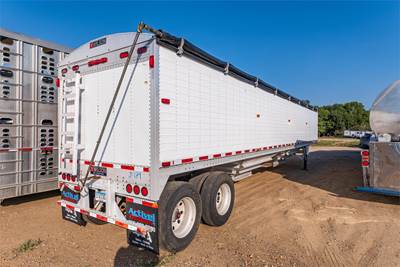 2017 Wilson 43' GRAIN HOPPER Hopper / Grain Trailer For Sale ...