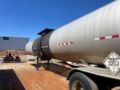 2019 Etnyre ALUMINUM 7500 GALLON Asphalt / Hot Oil Tank Trailer For ...