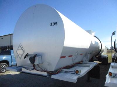 1995 Remtec 7500 Gallon Aluminum Barrel Asphalt / Hot Oil Tank Trailer ...