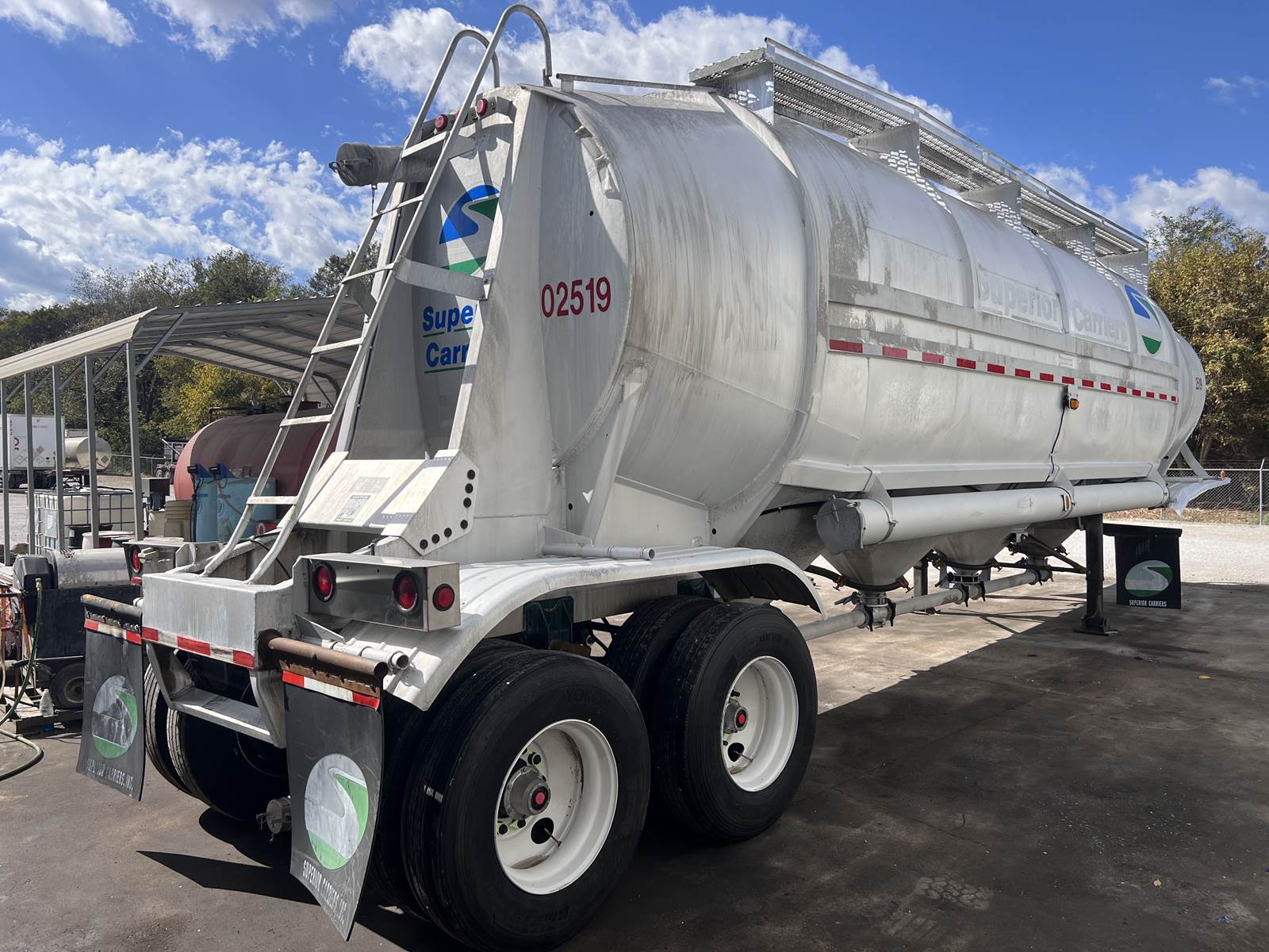 1979 Butler 1500 CU FT Dry Bulk / Pneumatic Tank Trailer For Sale ...