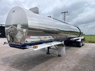 1984 Brenner 6500 Gallon / Tri Axle / Non Code Tank Trailer For Sale ...