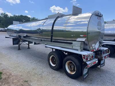 1985 Brenner 6700 Gallon Non Code Tank Trailer For Sale - Mount ...