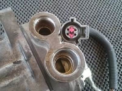 Sanden 4603 A/C Compressor With A Double V-Belt Pulley, Electronic ...