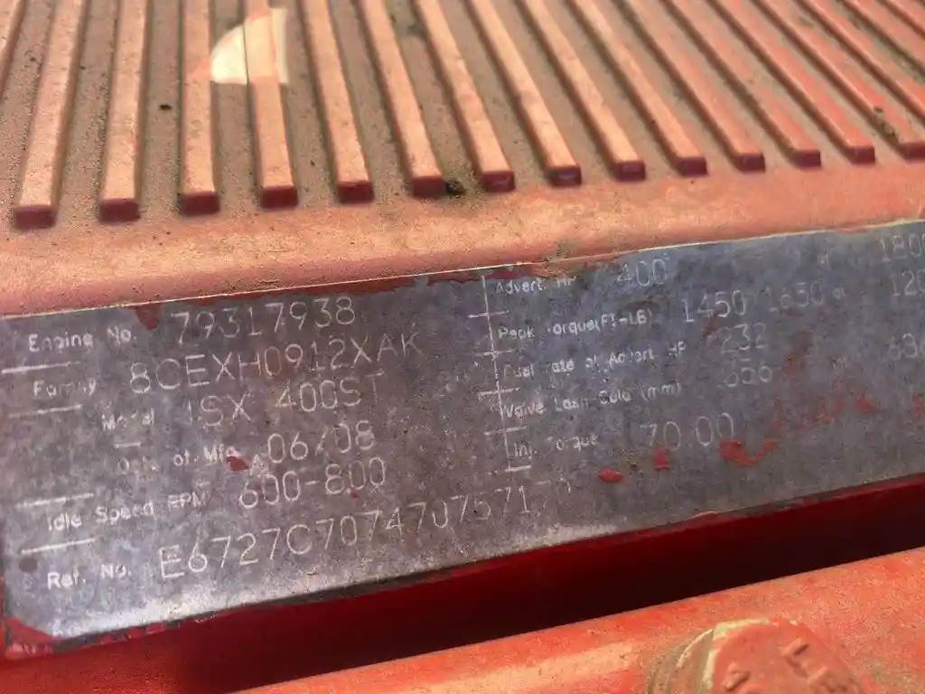 2009 Used Cummins ISX , CM871 , EGR , DPF , CPL 2732 , 400HP , Serial ...