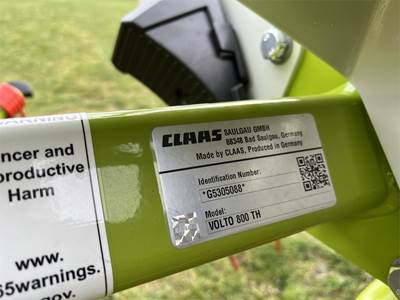 2023 Claas VOLTO 800TH Hay Tedder For Sale | Lynden, WA | 71788 ...