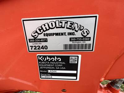 2023 Kubota LA344 Loader For Sale | Lynden, WA | 72240 ...