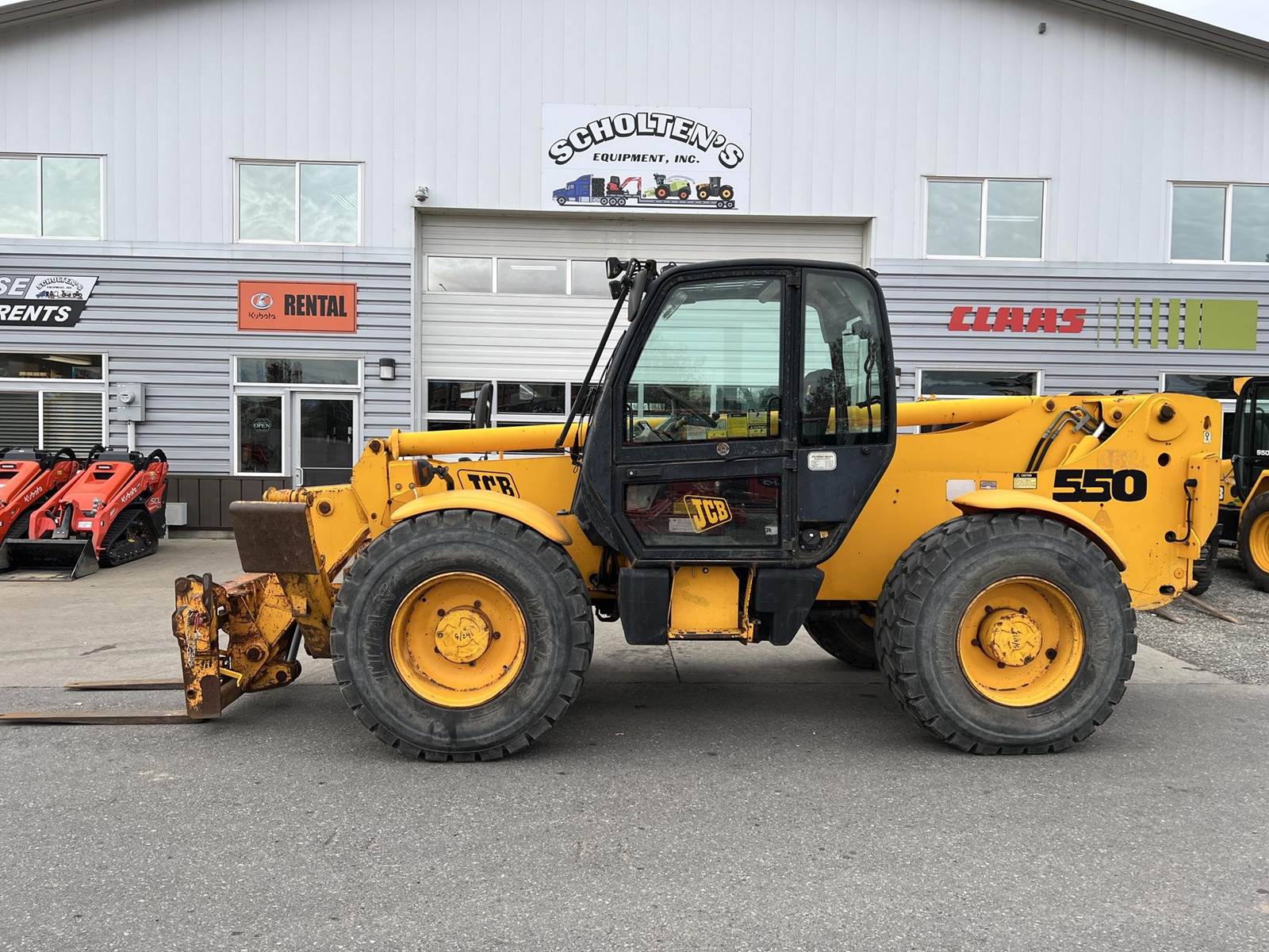 1999 JCB 550 Telehandler - 1000lb Capacity, 42ft Lift Height For Sale ...
