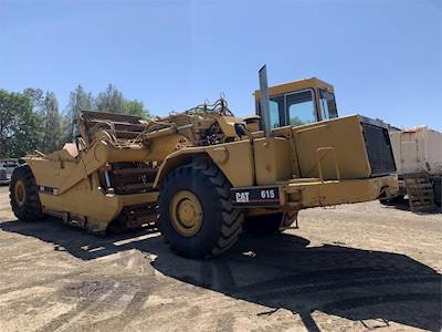 1984 Caterpillar 615 Scraper For Sale - Redding, CA | Mittry Construction