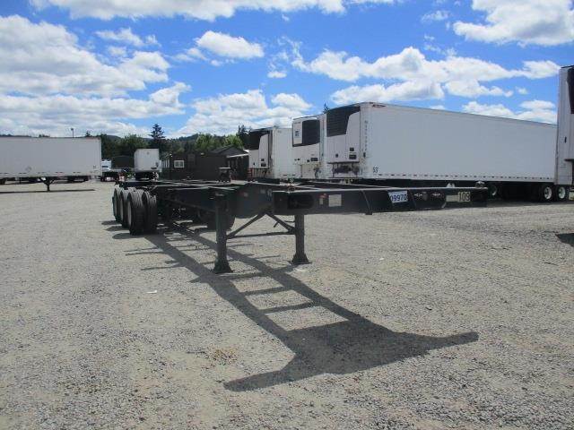2017 RAJA 20/40/45 TRI-AXLE 12 POINT COMBO CHASSIS Container Chassis ...