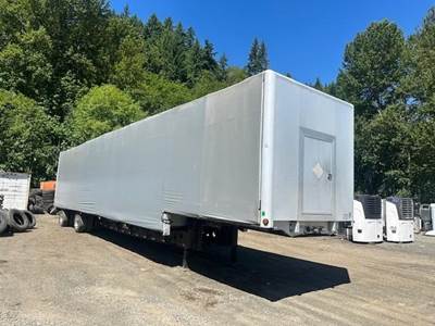 2013 Transcraft 53x102 Tandem Axle Combination Curtain Side Trailer ...