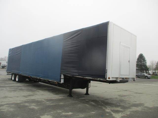 2015 UTILITY 53x102 Tandem Axle Combination Curtain Side Trailer - Air ...
