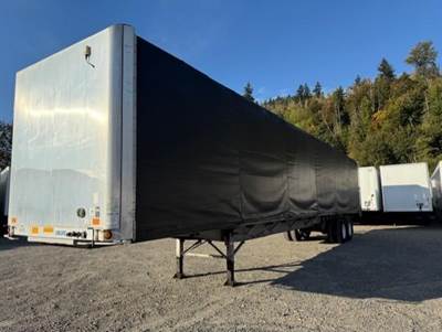2017 UTILITY 53x102 Tandem Axle Curtain Side Trailer - Air Ride ...