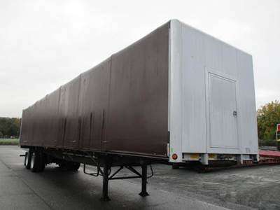 2008 UTILITY 53x102 Tandem Axle Combination Curtain Side Trailer - Air ...