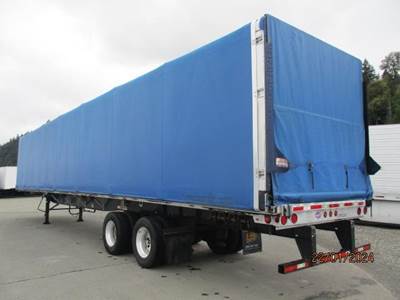 2015 UTILITY 53x102 Tandem Axle Combination Curtain Side Trailer - Air ...