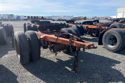 2004 Silver Eagle Single Axle Steel Dolly Trailer - Spring, Fixed Axle ...