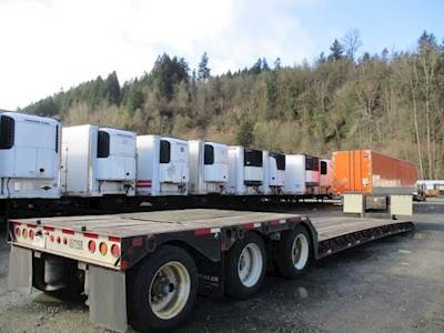 2015 Fontaine DOUBLE DROP RGN WITH 3RD AXLE FLIP Double Drop Trailer ...