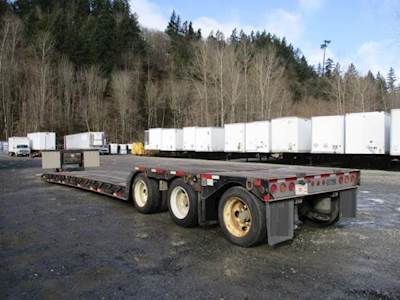 2015 Fontaine DOUBLE DROP RGN WITH 3RD AXLE FLIP Double Drop Trailer ...
