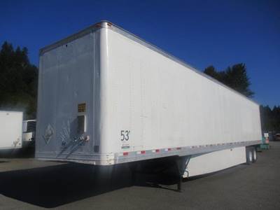 2016 Hyundai 53 ft Dry Van Trailer - Swing Door, Air Ride, Sliding Axle ...