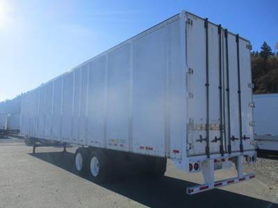 1996 Monon 53 ft Dry Van Trailer - Swing Door, Spring, Sliding Axle For ...