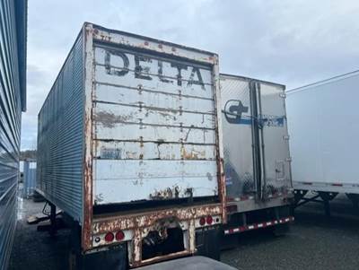 1968 Trailmobile 27 ft Dry Van Trailer - Roll up Door, Spring, Single ...