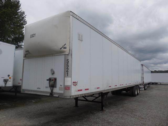 2004 Wabash 48x102 Tandem Axle Combination Dry Van Trailer, Spring ...