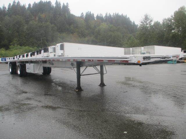 2007 MAC ALL ALUMINUM SPREAD AIR RIDE FLATBED Flatbed Trailer For Sale ...