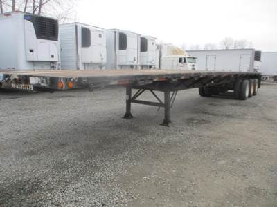 2007 THRU-WAY TRI-AXLE AIR RIDE STEEL FLATBED Flatbed Trailer For Sale ...