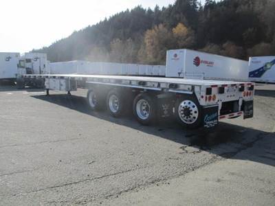 2020 WILSON ROAD BRUTE - AIR RIDE QUAD AXLE FLATBED Flatbed Trailer For ...