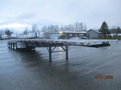 2019 Western Elite 53x102 Quad Axle Combination Flatbed Trailer - Air ...