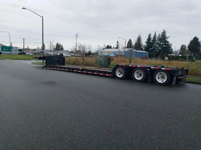 Doonan 40 TON DOUBLE DROP - RGN WITH 3RD FLIP AXLE Lowboy Trailers For ...