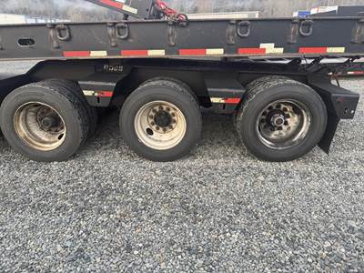 2013 Talbert 55SA 52x102 Tri Axle Steel Lowboy Trailer - Air Ride ...