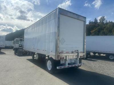 2001 Great Dane 28 ft Reefer Trailer - Single Axle, Fixed Axle, Roll up ...