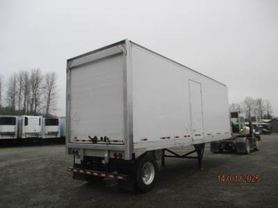 2001 Great Dane 28 ft Reefer Trailer - Single Axle, Fixed Axle, Roll up ...
