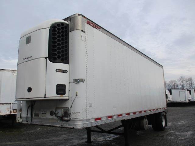 2011 Great Dane 28 ft Reefer Trailer - Single Axle, Fixed Axle, Roll up ...