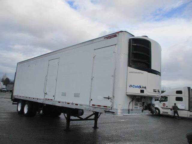 2012 Great Dane 36 ft Reefer Trailer - Fixed Axle, Roll up Door ...