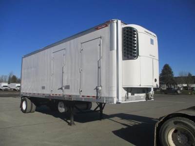 2014 Great Dane 28 ft Reefer Trailer - Single Axle, Fixed Axle, Roll up ...