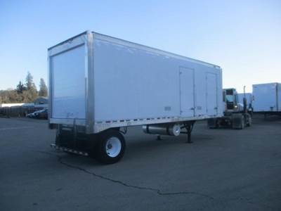 2014 Great Dane 28 ft Reefer Trailer - Single Axle, Fixed Axle, Roll up ...