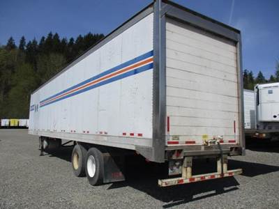 2001 Great Dane ROLL DOOR REEFER BOX - INSULATED STORAGE Reefer Trailer ...