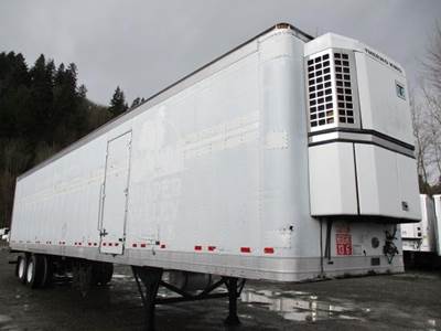 2001 Great Dane ROLL DOOR REEFER VAN WITH CURBSIDE DOOR Reefer Trailer ...