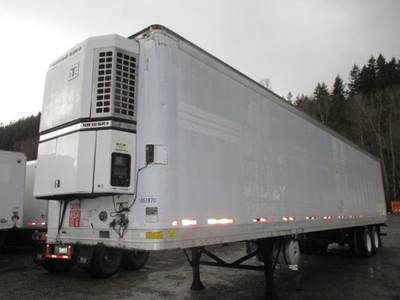 2001 Great Dane ROLL DOOR REEFER VAN WITH CURBSIDE DOOR Reefer Trailer ...