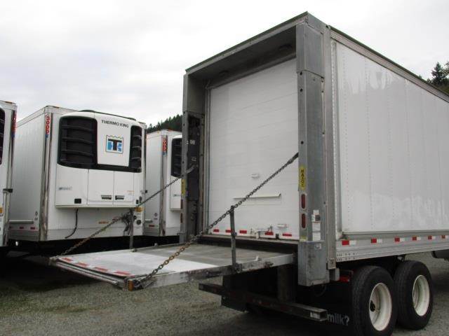 2015 Hyundai 45 ft Reefer Trailer - Sliding Axle, Roll up Door ...
