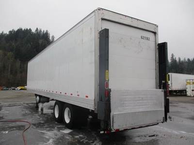 2012 Hyundai 45’ ROLL DOOR LIFT GATE REEFER TRAILER Reefer Trailer For ...