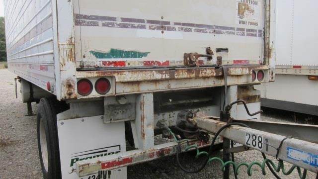 1997 Trailmobile 28 ft Reefer Trailer - Single Axle, Roll up Door ...