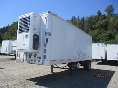 1999 Trailmobile 28 ft Reefer Trailer - Single Axle, Fixed Axle, Roll ...
