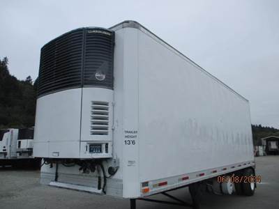 2001 UTILITY 28 ft Reefer Trailer - Single Axle, Fixed Axle, Roll up ...