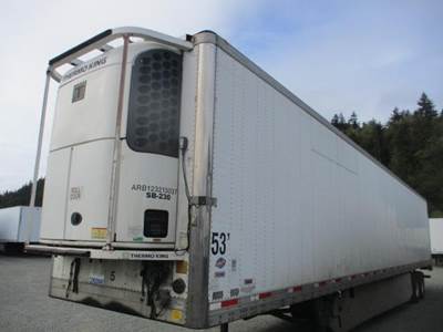 2013 UTILITY ROLL DOOR LIFT GATE REEFER WITH CA COMPLIANT THER Reefer ...