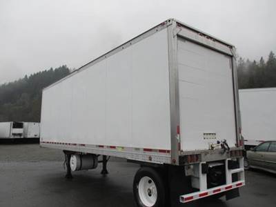 1999 Wabash 30 ft Reefer Trailer - Single Axle, Fixed Axle, Roll up ...