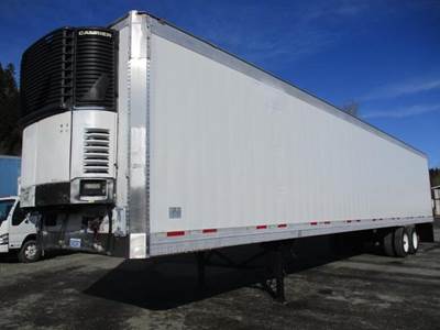 2003 Wabash 53 ft Reefer Trailer - Sliding Axle, Roll up Door, Carrier ...