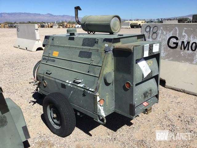 1987 Davey MC-7 125 CFM Air Compressor For Sale, 2,232 Hours | Tucson ...