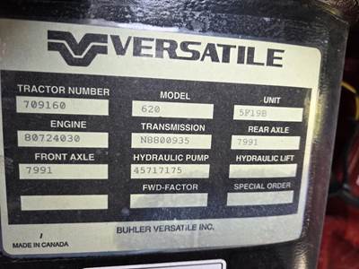 2025 Versatile 620DT Tractor For Sale | Watertown, SD | 40529 ...